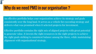 The importance of PMO's in your firm | PDF