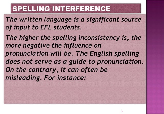 The importance of pronunciation | PPT