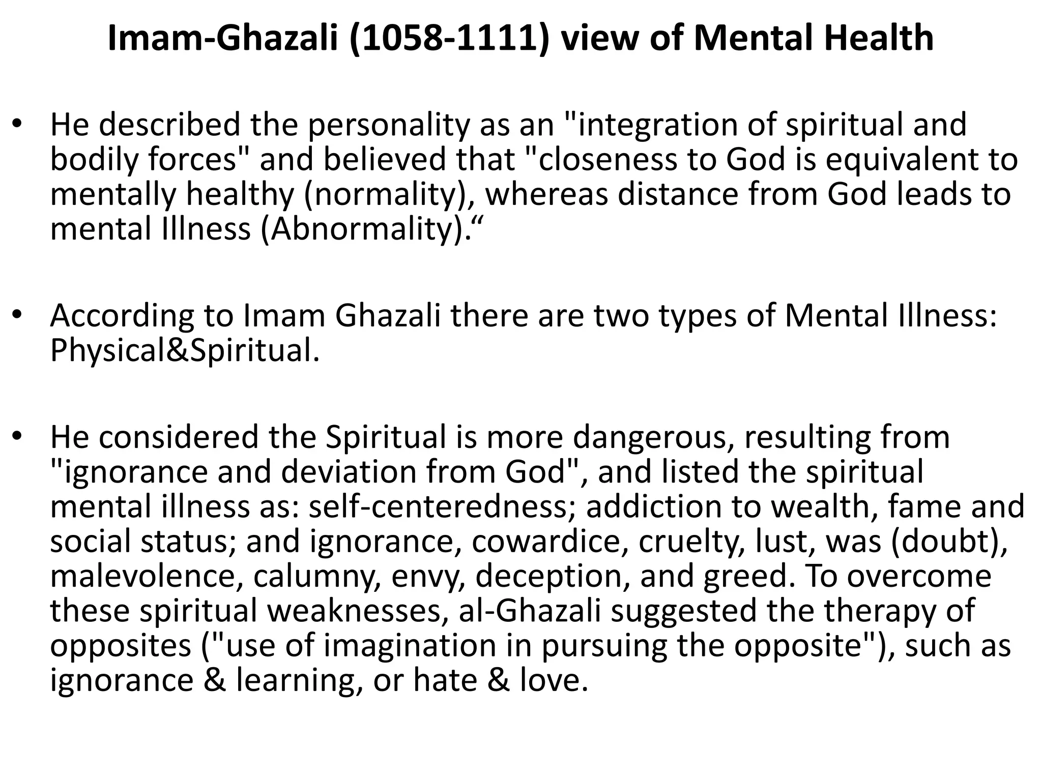 The importance of psychospiritual in mental health | PPTX