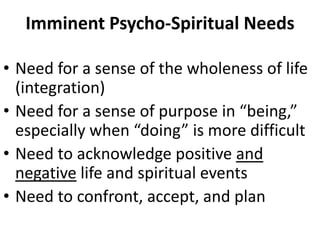 The importance of psychospiritual in mental health | PPTX