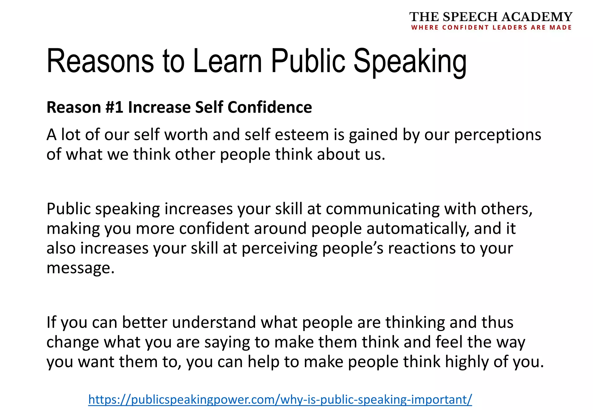 The Importance of Public Speaking | PPTX