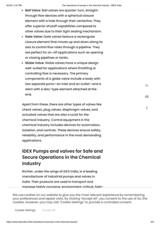 The importance of pumps in the chemical industry - IDEX India.pdf