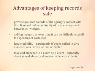 The Importance of Records Management | PPTX