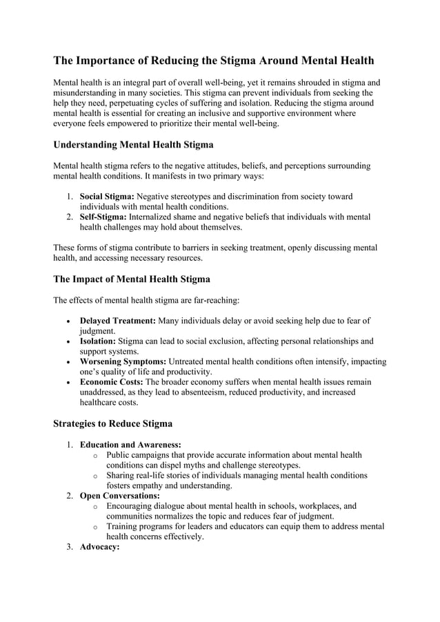 The Importance of Reducing the Stigma Around Mental Health.pdf