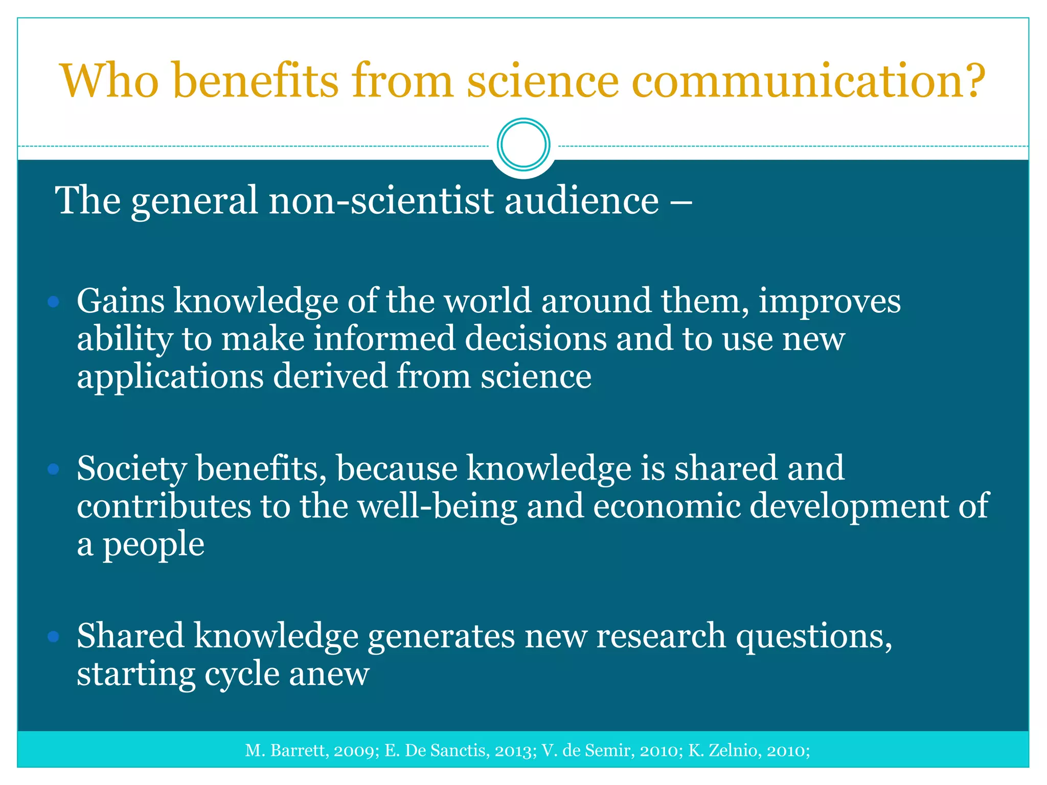 THE IMPORTANCE OF SCIENCE COMMUNICATION.ppt