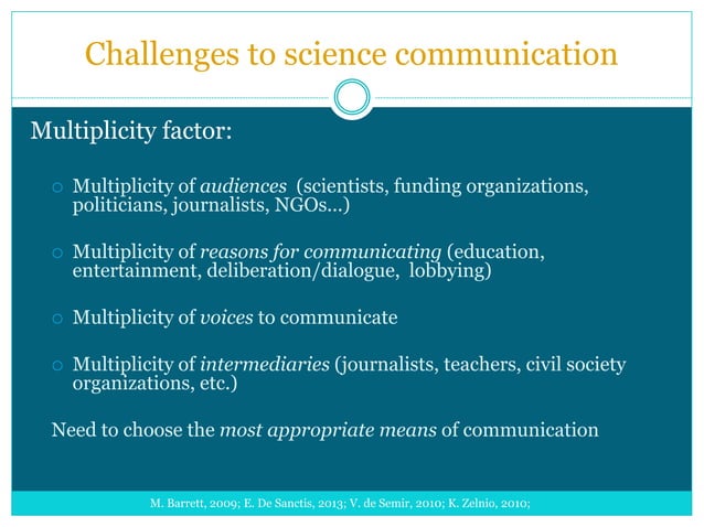 THE IMPORTANCE OF SCIENCE COMMUNICATION.ppt