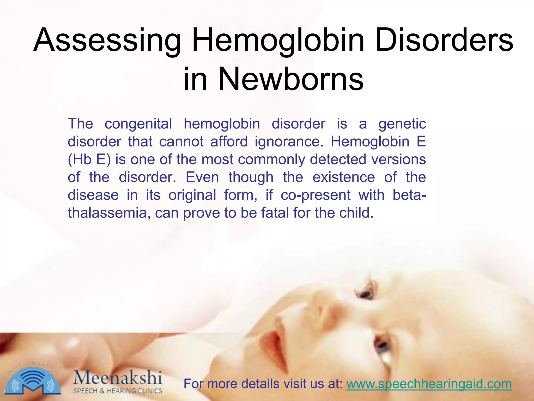 The importance of screening newborn babies for birth defects | PPTX ...