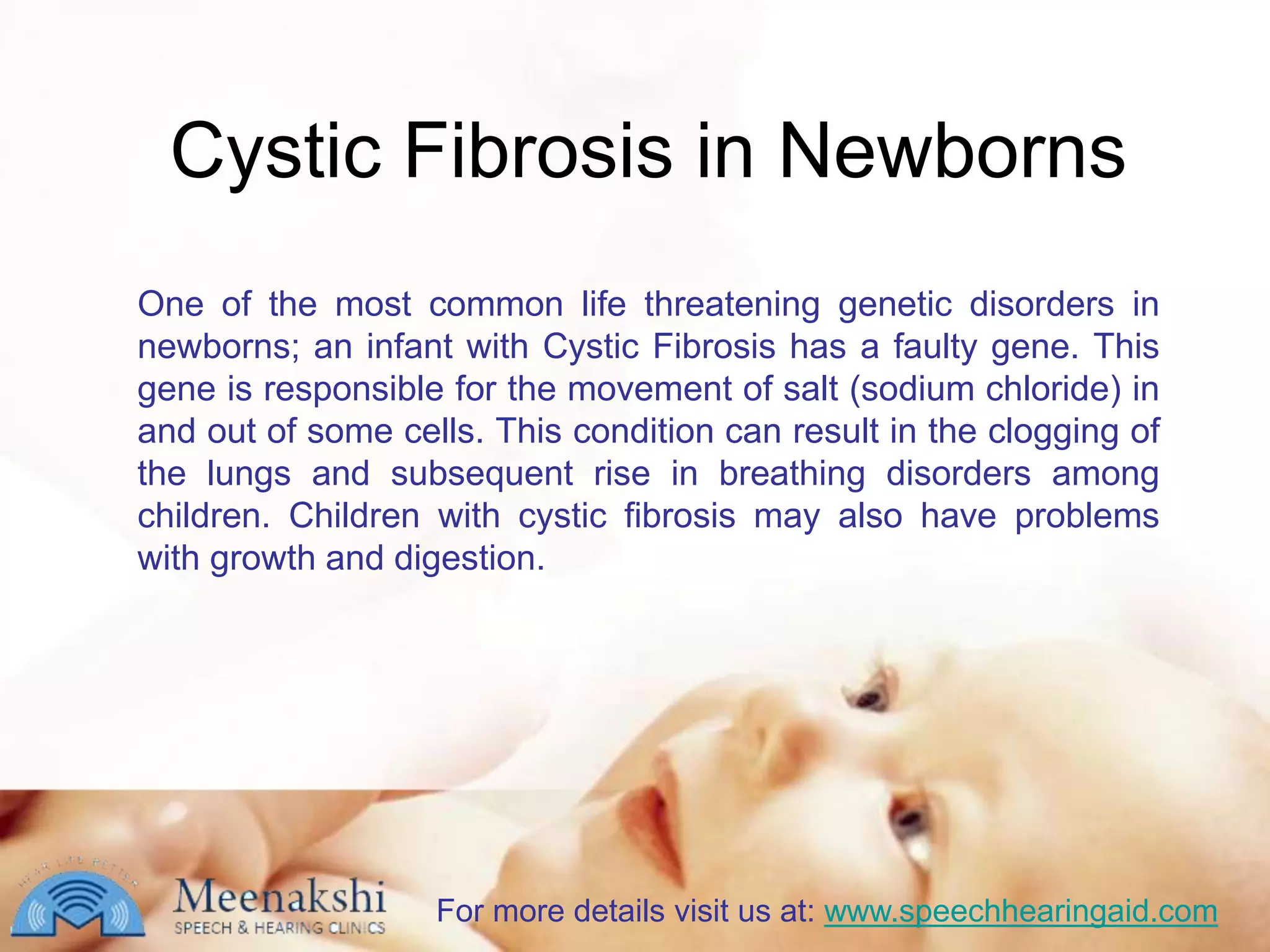 The importance of screening newborn babies for birth defects | PPTX ...