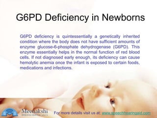 The importance of screening newborn babies for birth defects | PPTX ...