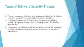 Secure Software Development: Why It Matters. | PPT