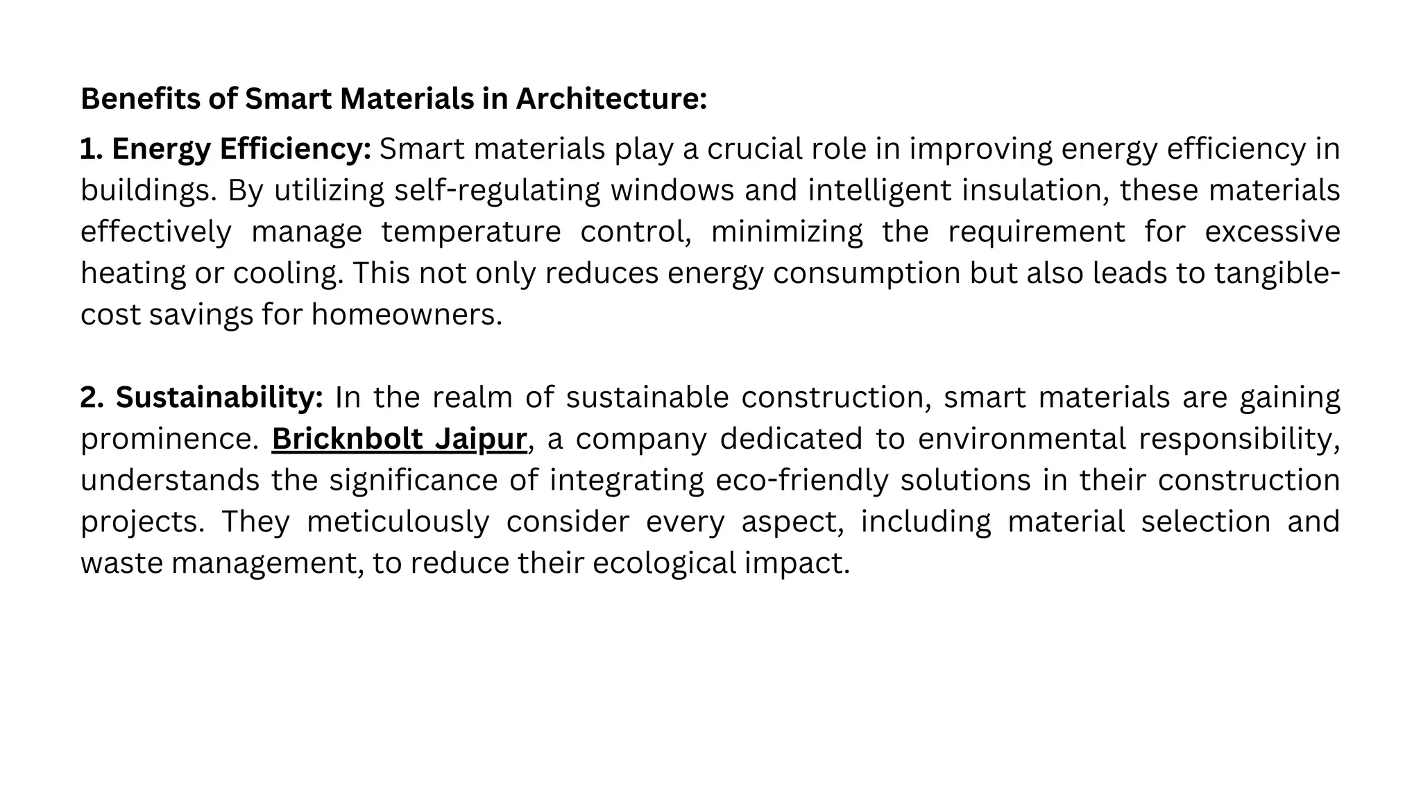 The Importance of Smart Materials in Modern Architecture With ...