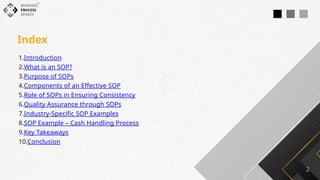 The Importance of SOPs: Ensuring Consistency and Quality in Operations ...