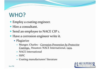 The Importance Of Specification Writing | PDF