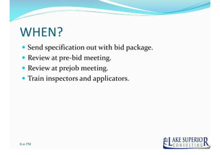 The Importance Of Specification Writing | PDF