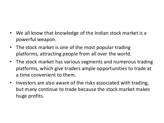 THE IMPORTANCE OF STOCK MARKET TRAINING | PPTX