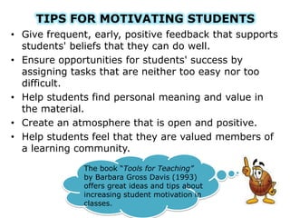 UTPL The importance of student motivation | PPTX