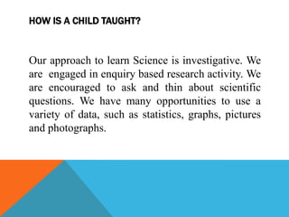 The importance of studying science | PPTX