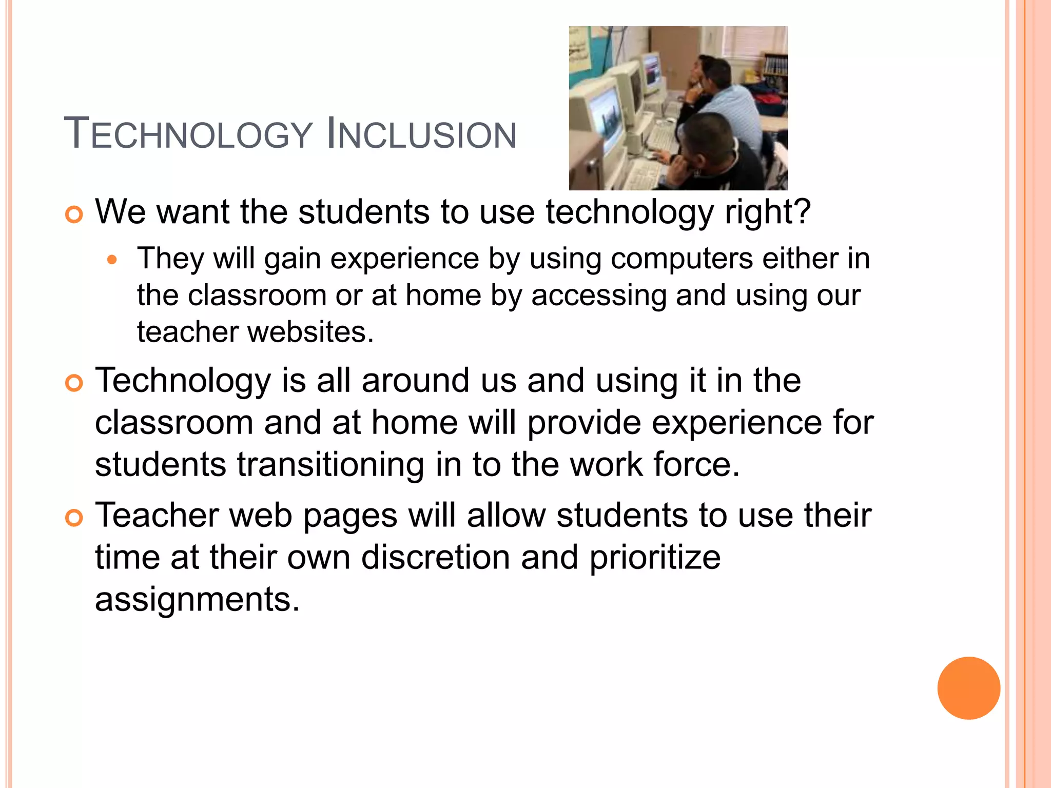 The Importance of Teacher Web Pages | PPTX