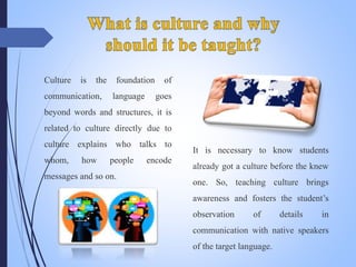The importance of teaching language in the classroom | PPTX