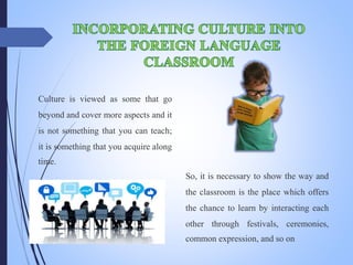 The importance of teaching language in the classroom | PPTX