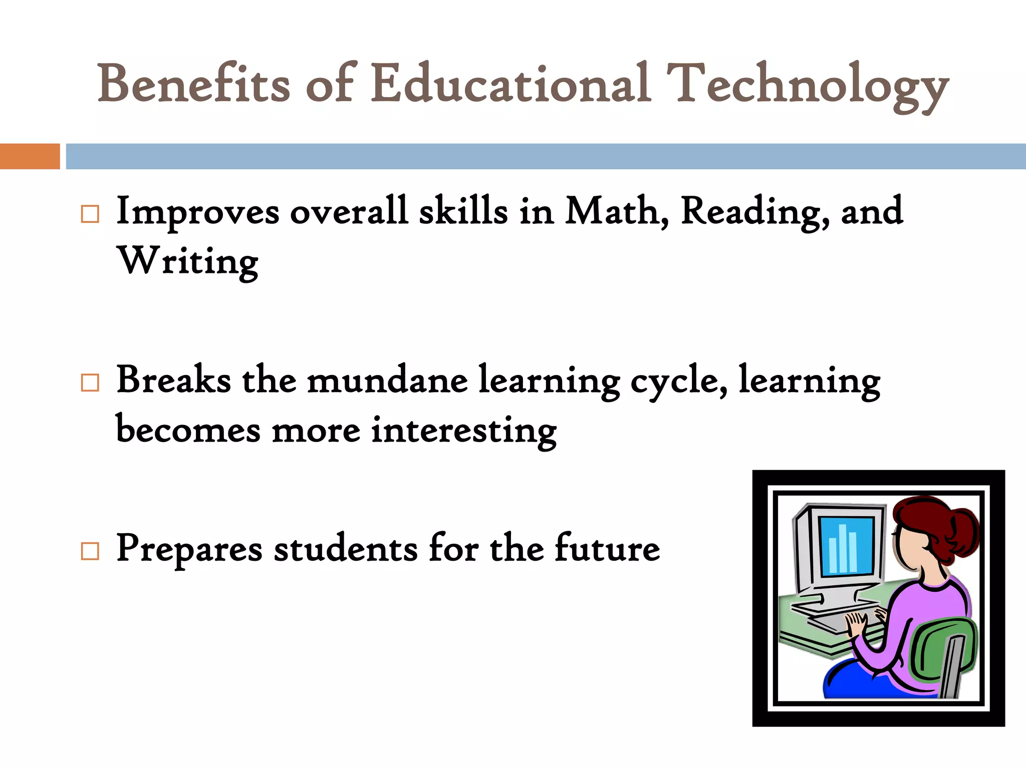 The importance of technology in education | PPTX