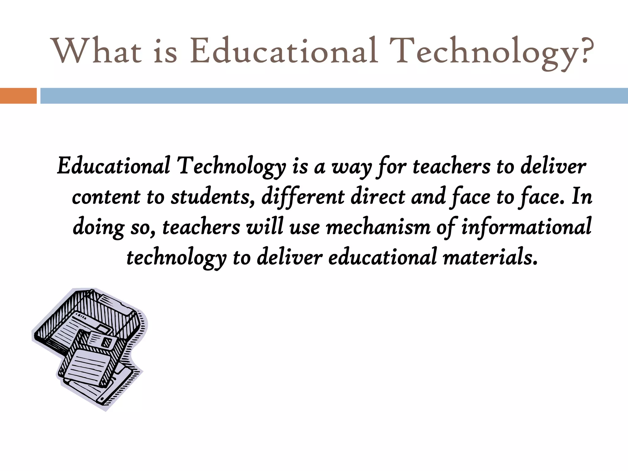 The importance of technology in education | PPTX