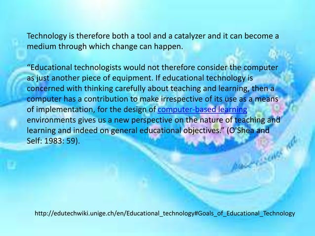 The importance of technology in education | PPTX | Tablets and E ...