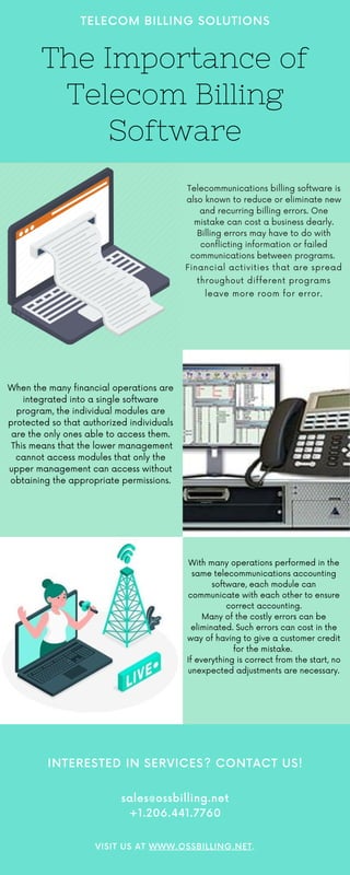 The importance of telecom billing software | PDF