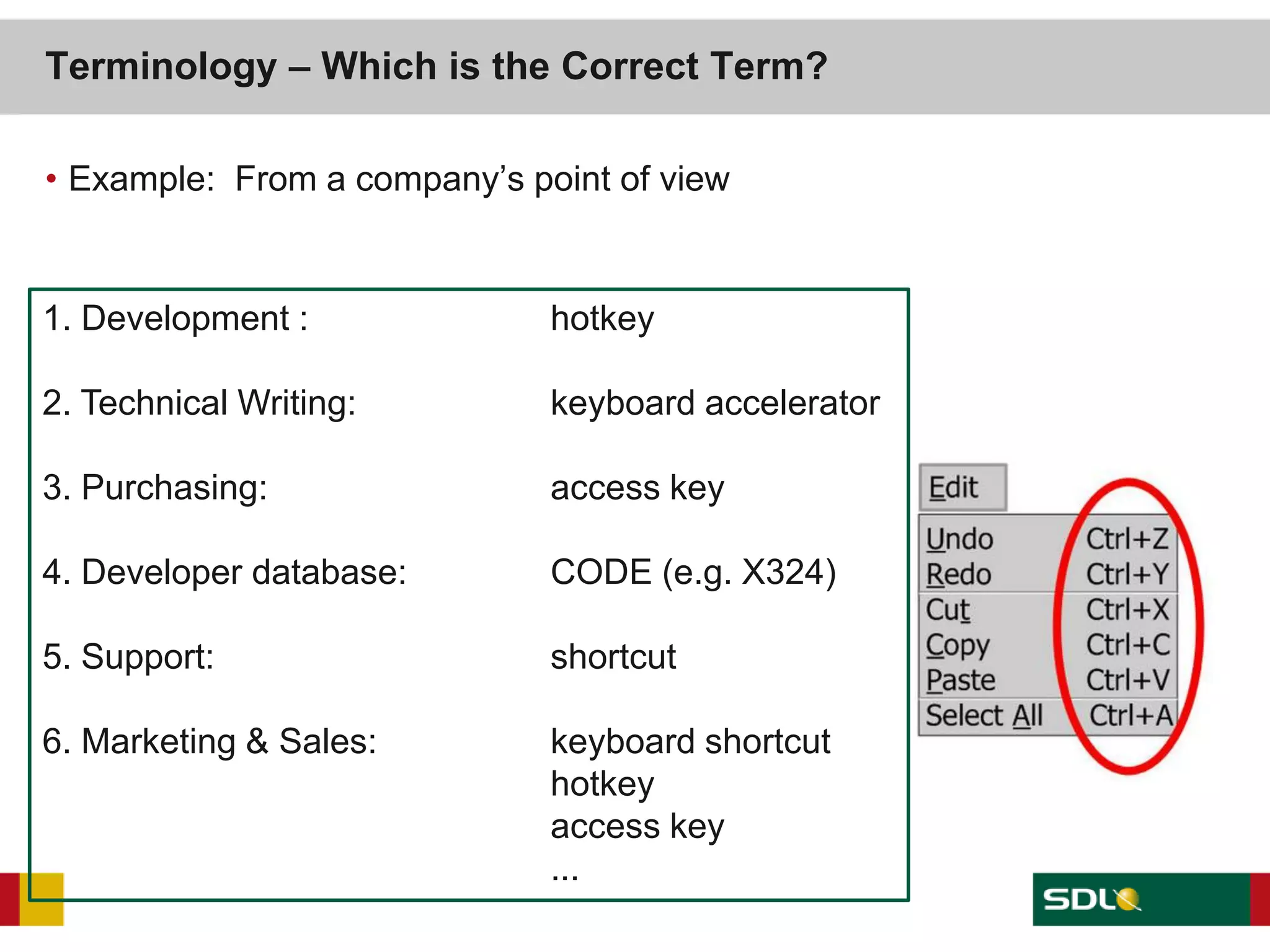 The importance of terminology | PDF