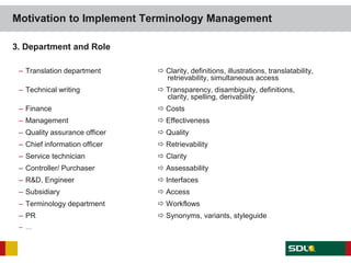 The importance of terminology | PDF