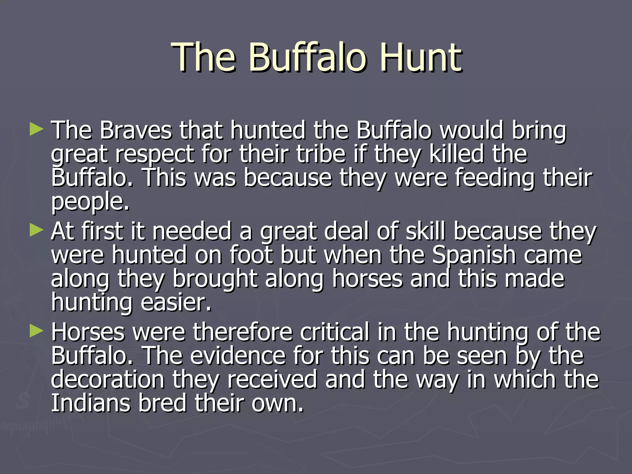 The Importance Of The Buffalo | PPT