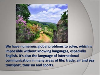 The importance of the english language | PPT