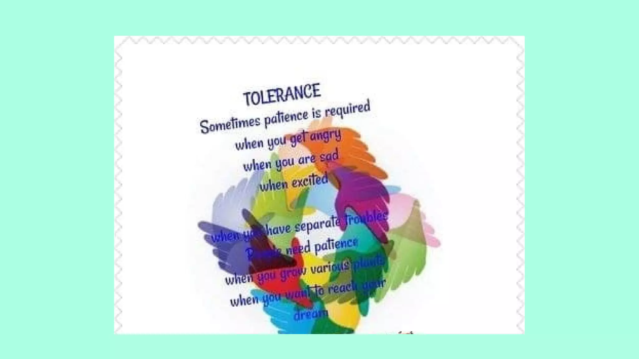 The importance of tolerance | PDF