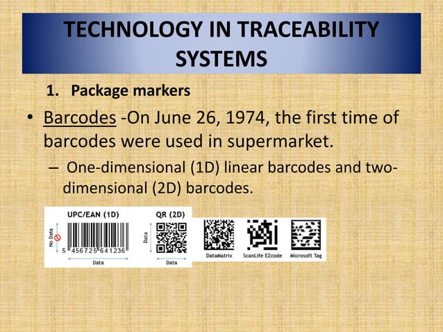 The importance of traceability | PPTX