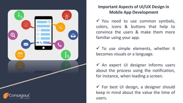 The Importance of UI/UX Design in Mobile App Development | PPTX
