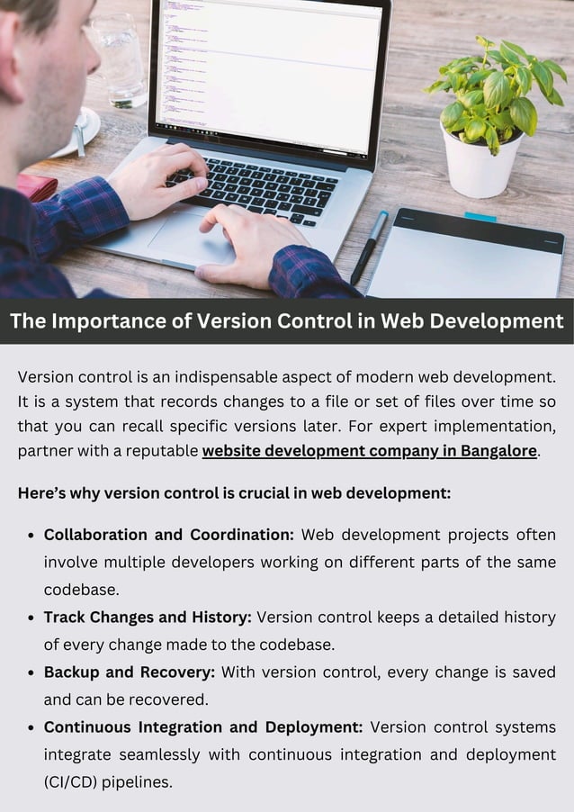 The Importance of Version Control in Web Development. | PDF