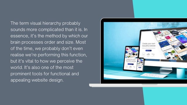 The importance of visual hierarchy in website design | PDF | Web Design ...