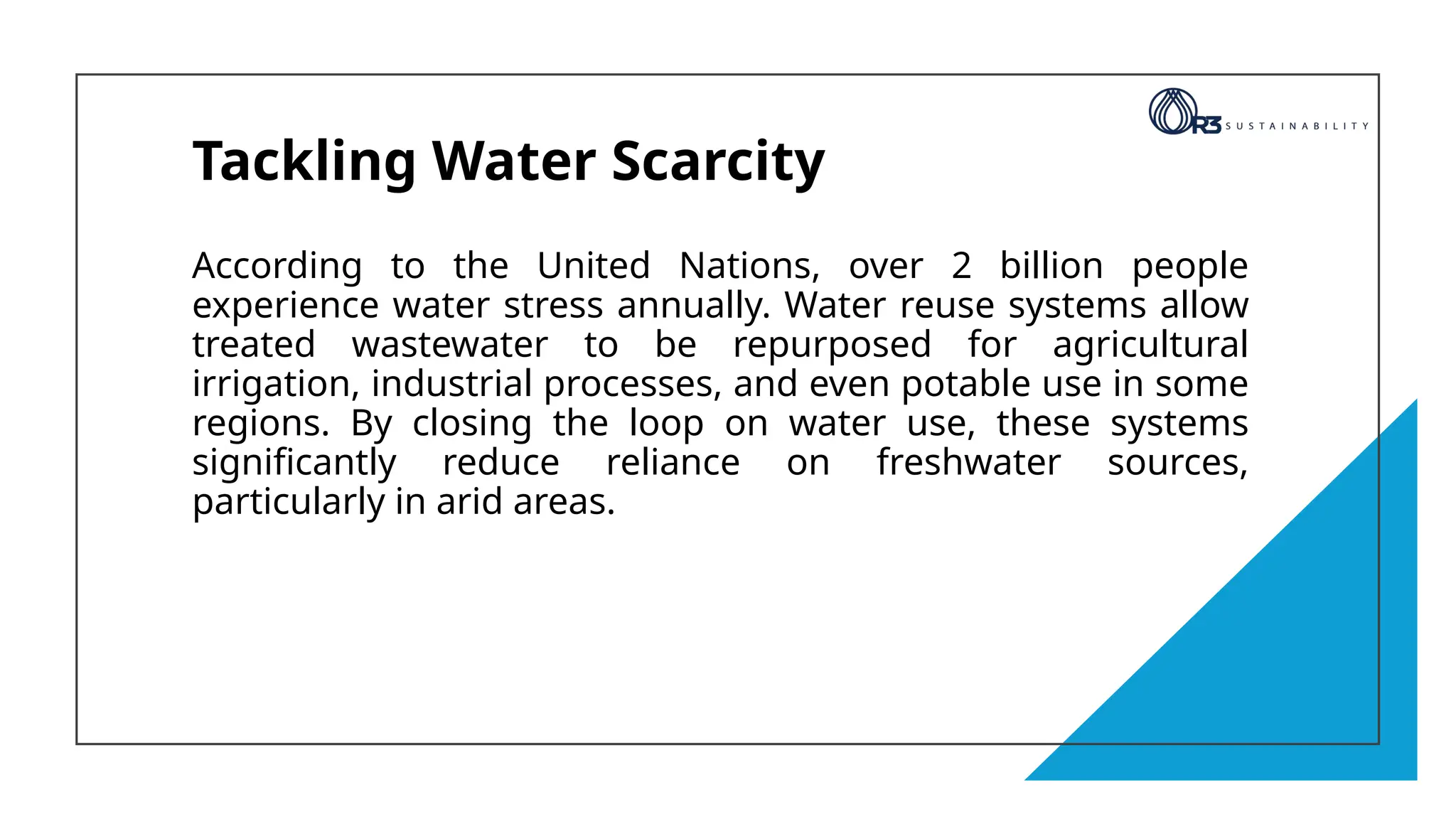 The Importance of Water Reuse and Recycling Systems in Today's World | PPTX