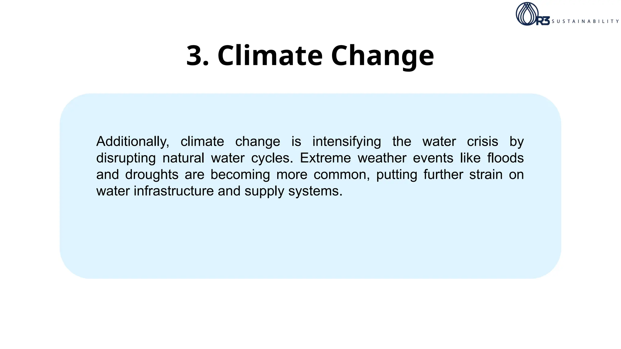 The Importance of Water Sustainability: Challenges and Solutions | PPTX