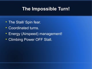 The Impossible Turn | PPT