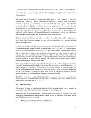 The improvement of end to end delays in network management system using network coding | PDF