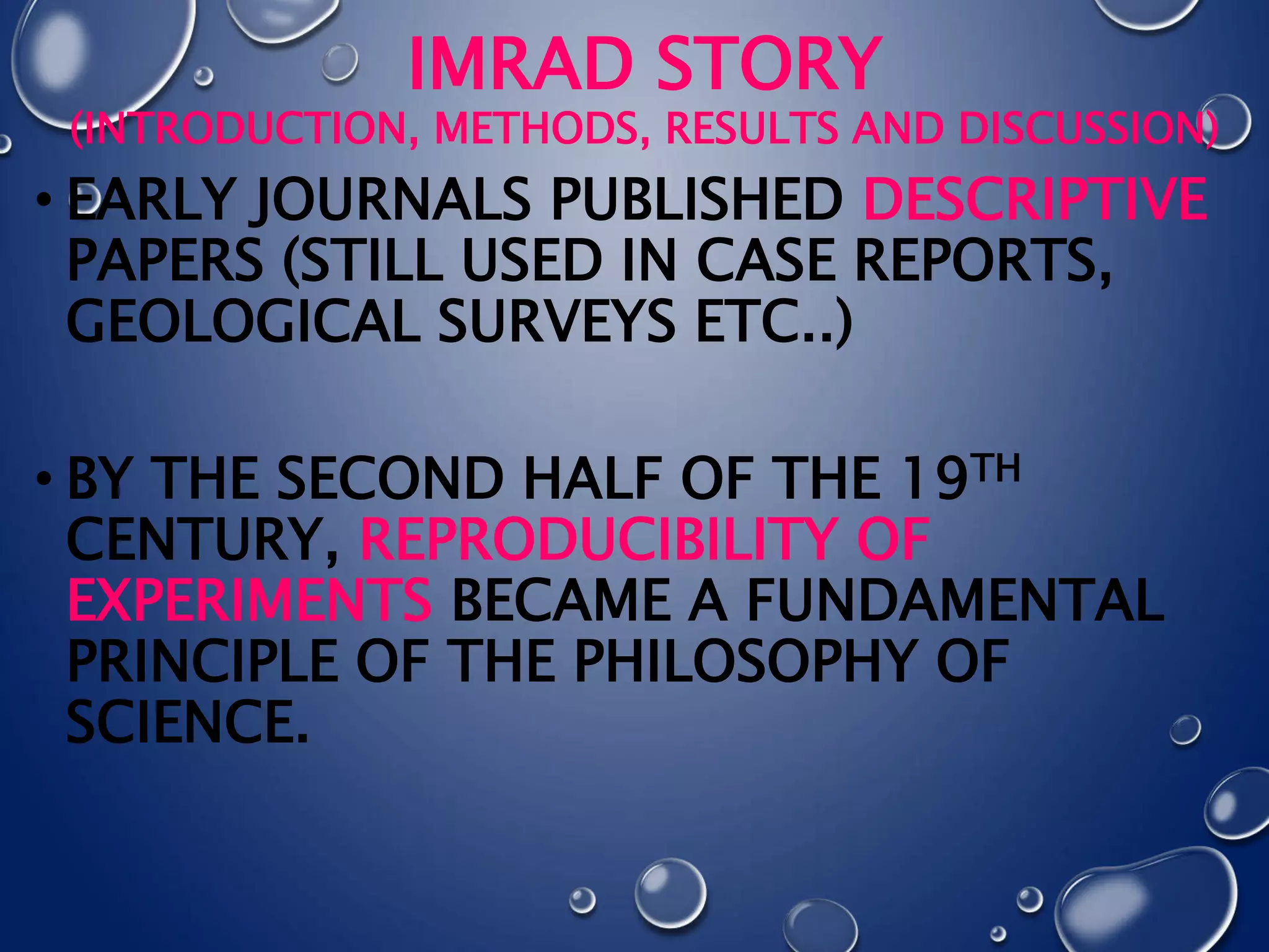 The IMRAD format | PPTX