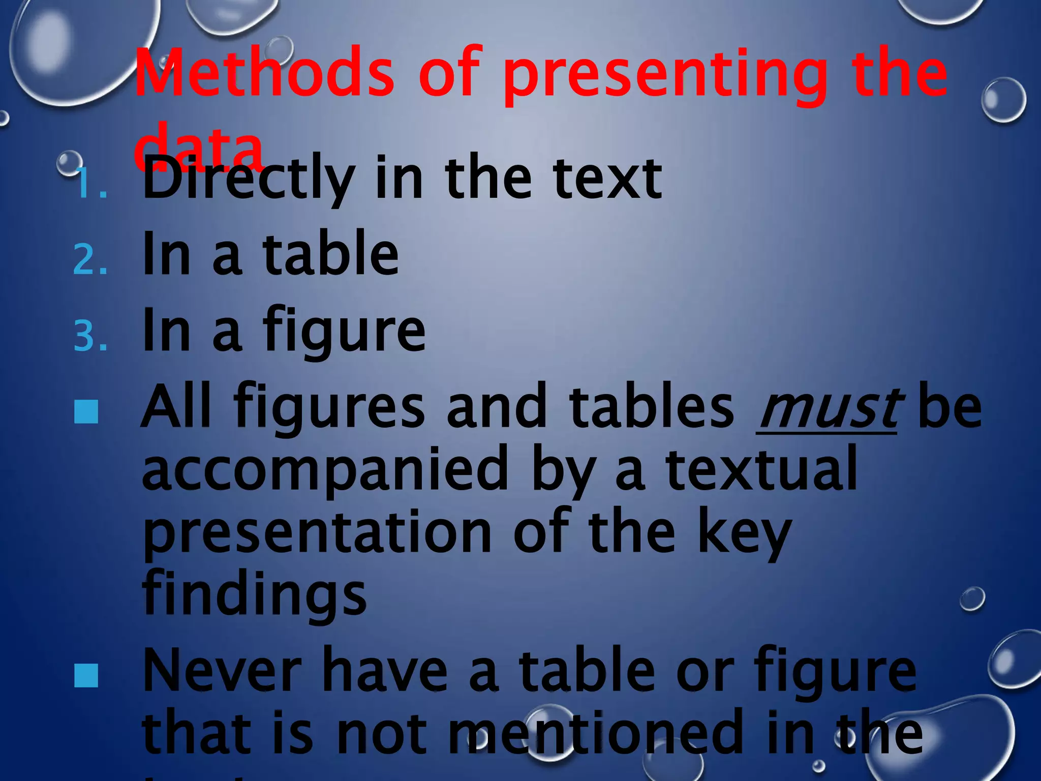 The Imrad Format Pptx