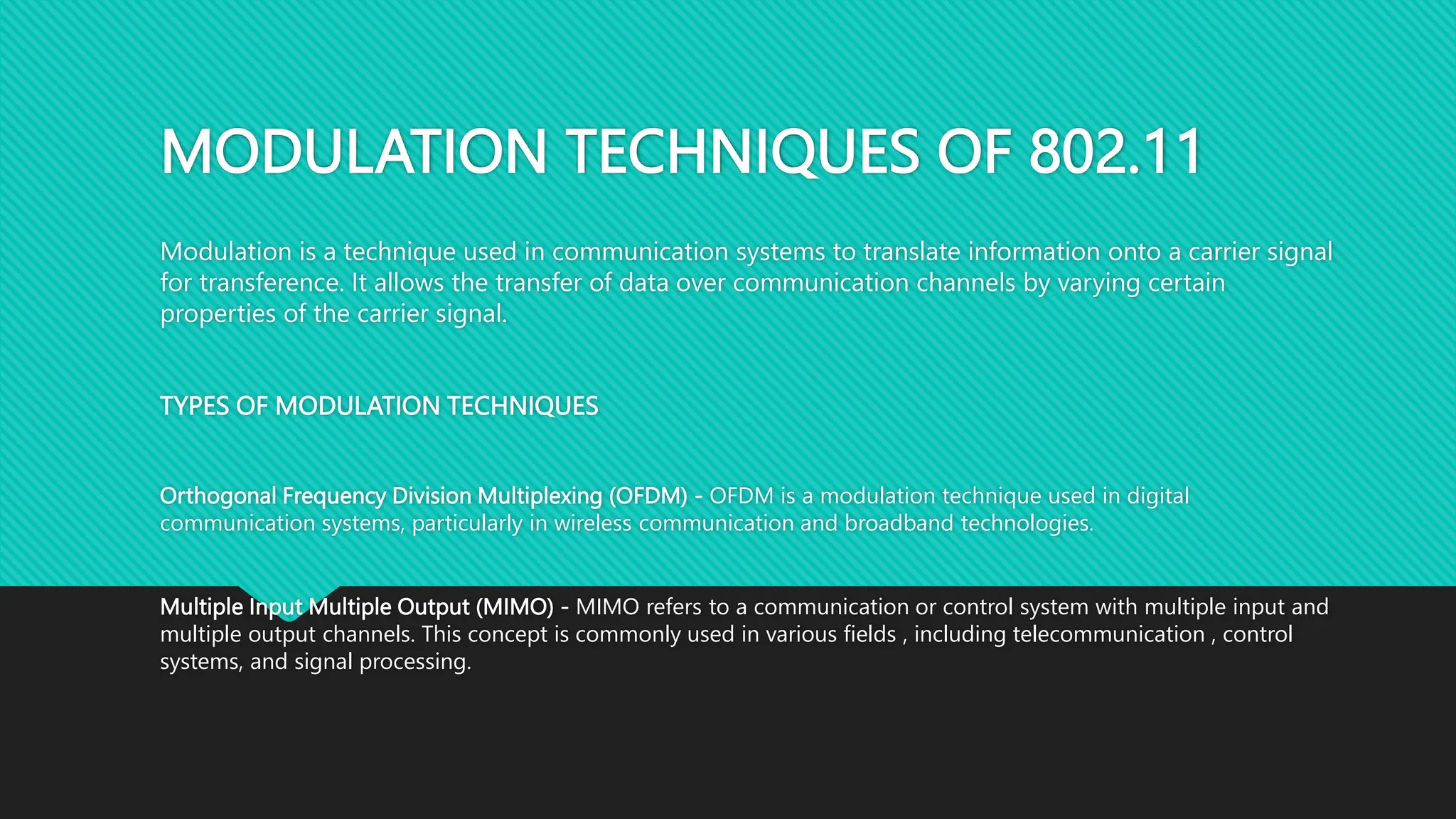 The In Depth Knowledge About Technology 802 Pptx