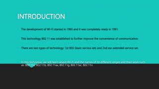 The In Depth Knowledge About Technology 802 Pptx