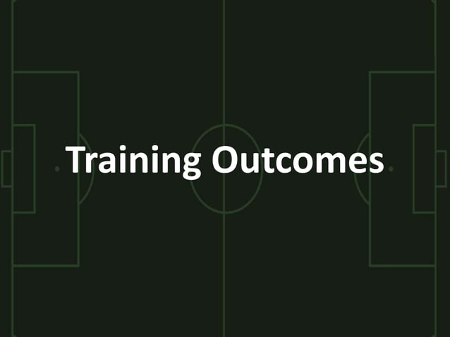 The In-Season Microcycle 'Physical themes dervied from tactical ...