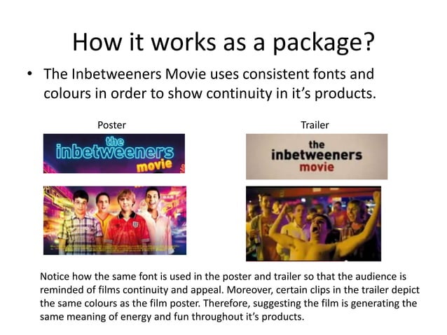 Marketing: The Inbetweeners Movie | PPTX | Business | Business and Finance