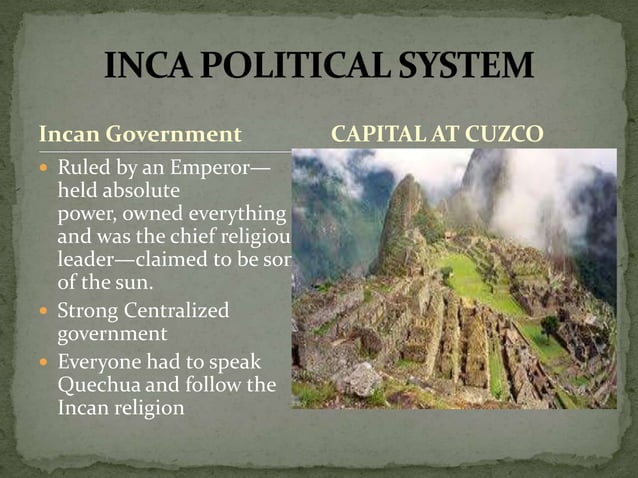 The inca | PPT