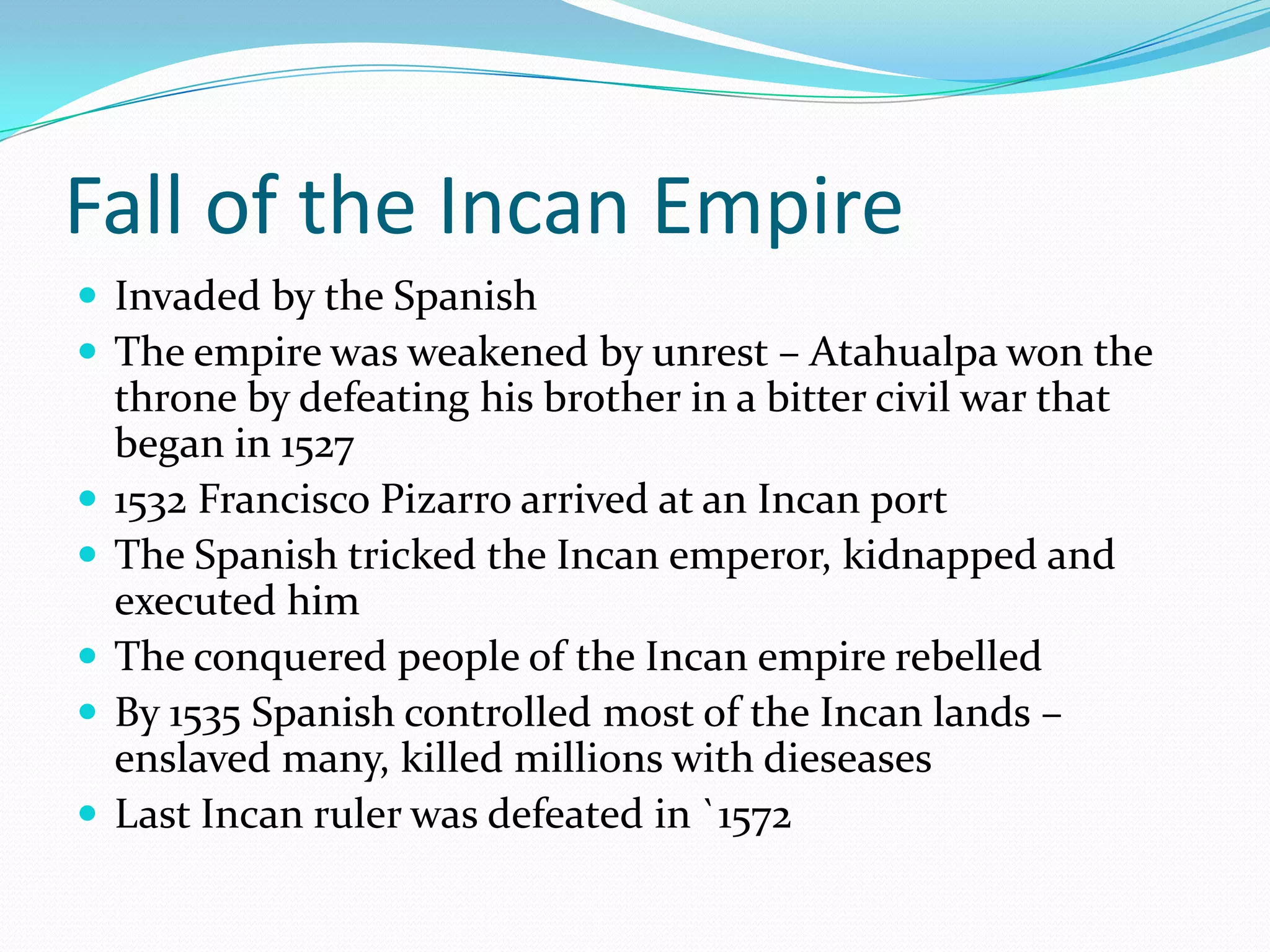 The Inca | PPT
