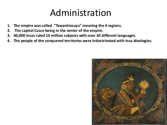 The Inca civilization